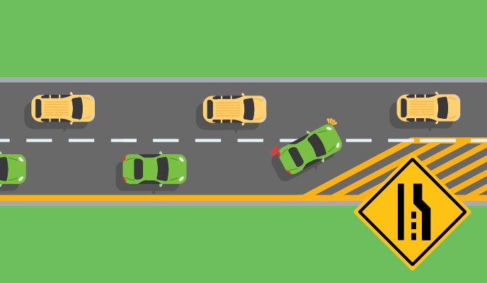 How to Zipper Merge — Keep Traffic Moving | AMA