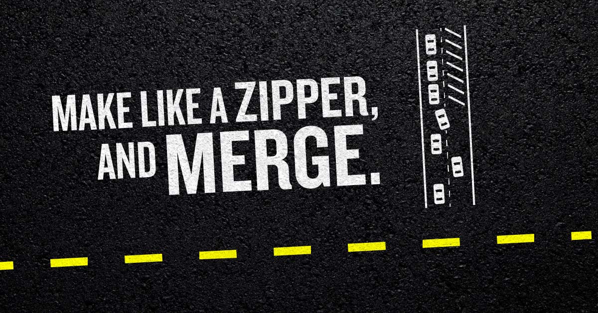 How to Zipper Merge — Keep Traffic Moving | AMA