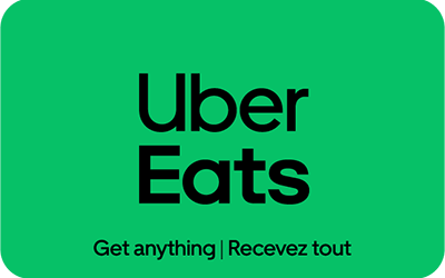 Uber Eats Gift Card | CAA Gift Card Store