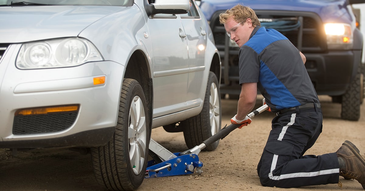 Mobile Tire Change Service in Alberta | AMA