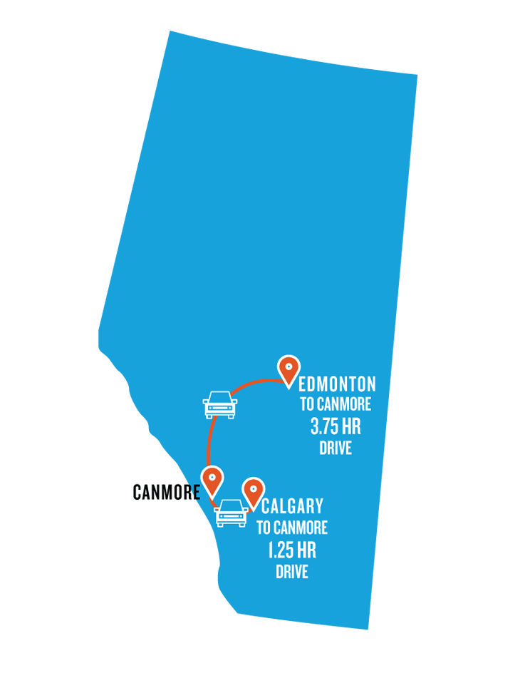 Canmore Hotels, Vacation Rentals & Things to do | AMA Travel